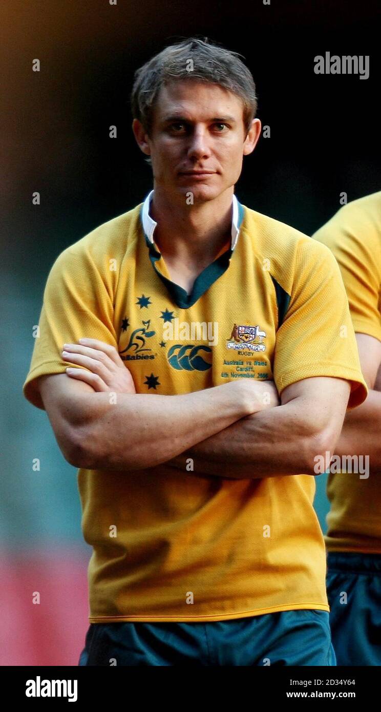 Australias stephen larkham during hi-res stock photography and images ...