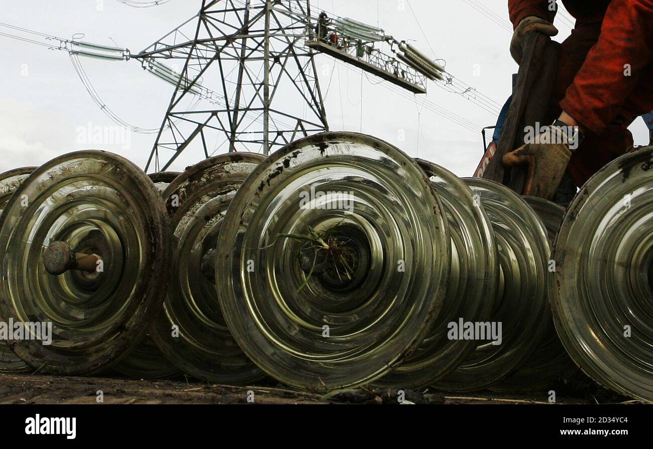 Linesman Erectors carry out the refurbishment of the Denny to ...