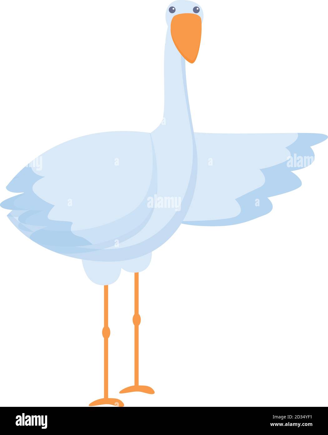 Stork face Stock Vector Images - Alamy