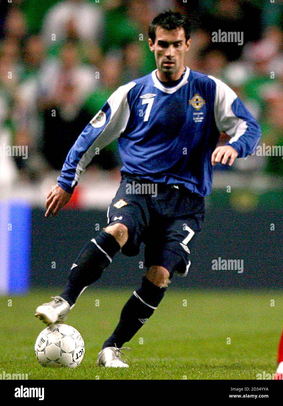 Keith Gillespie, Northern Ireland Stock Photo - Alamy