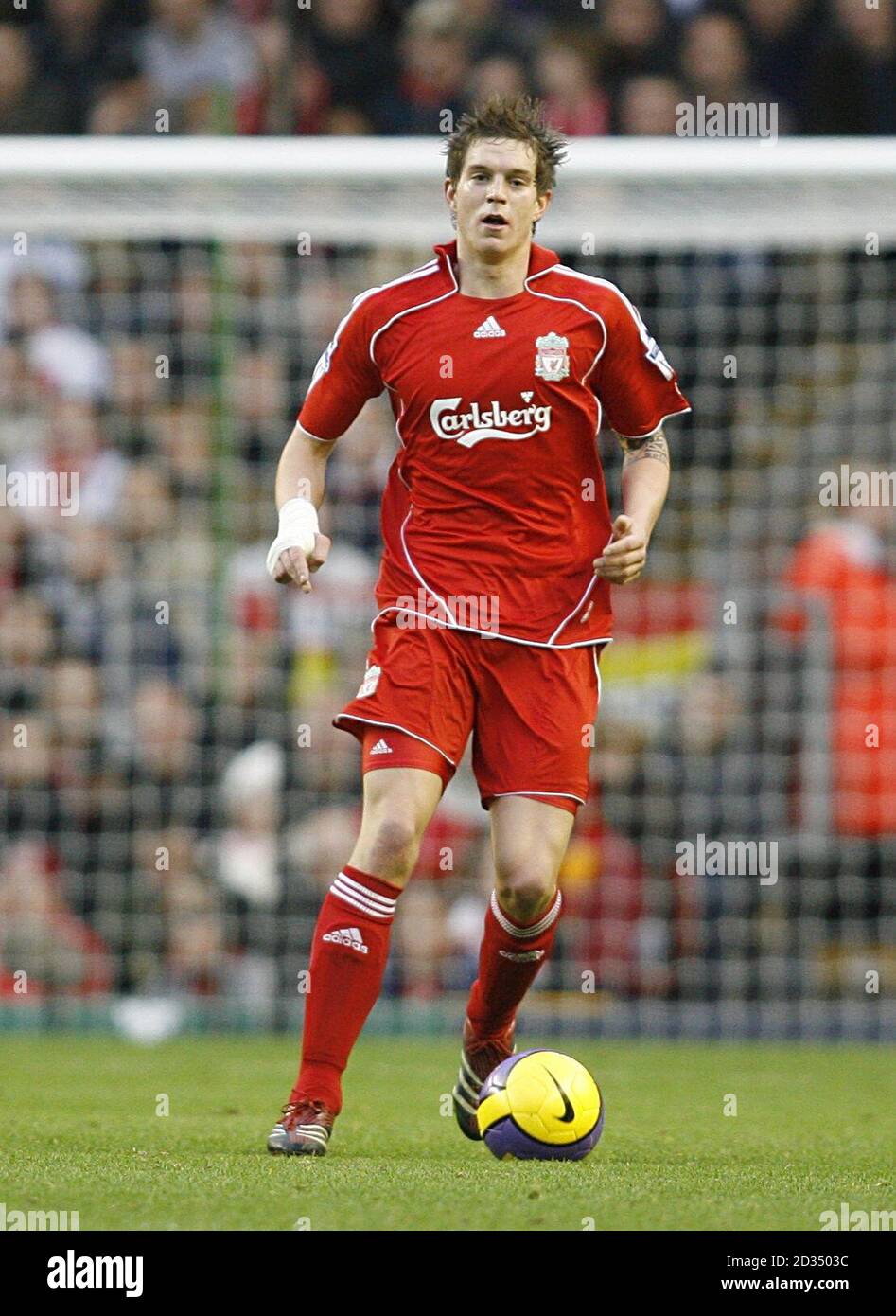 Daniel Agger, Liverpool Stock Photo - Alamy