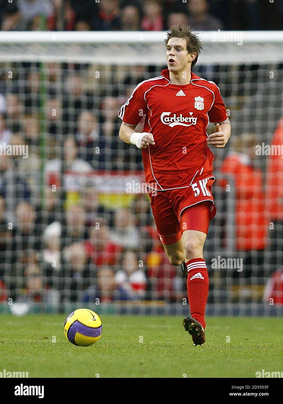 Daniel Agger, Liverpool Stock Photo - Alamy