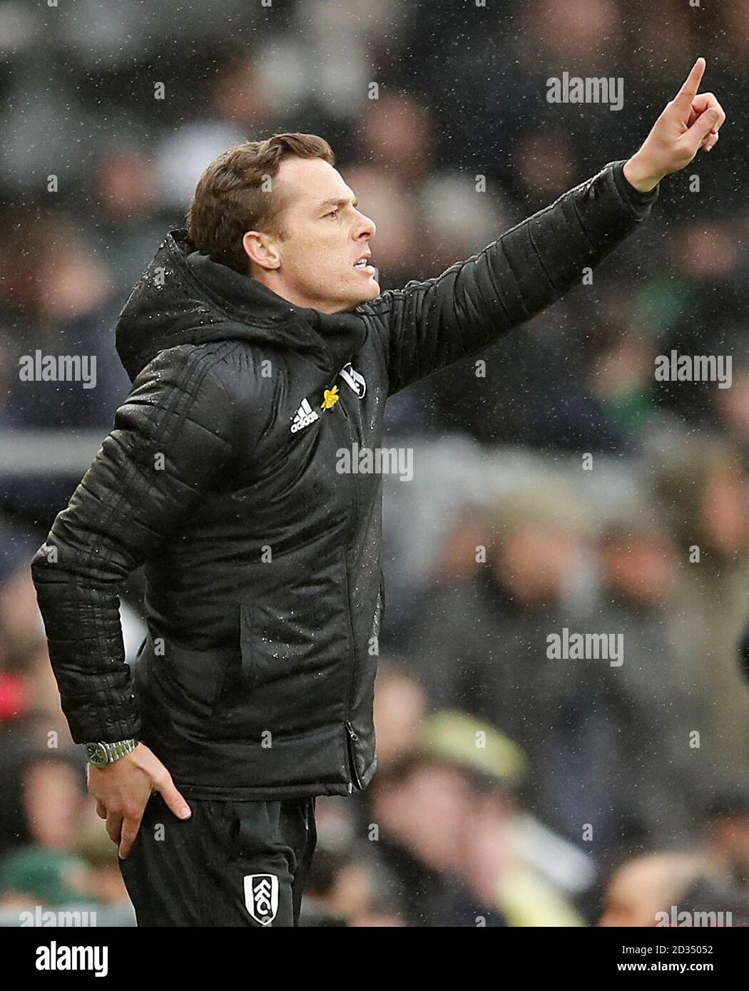 Fulham caretaker manager Scott Parker Stock Photo - Alamy