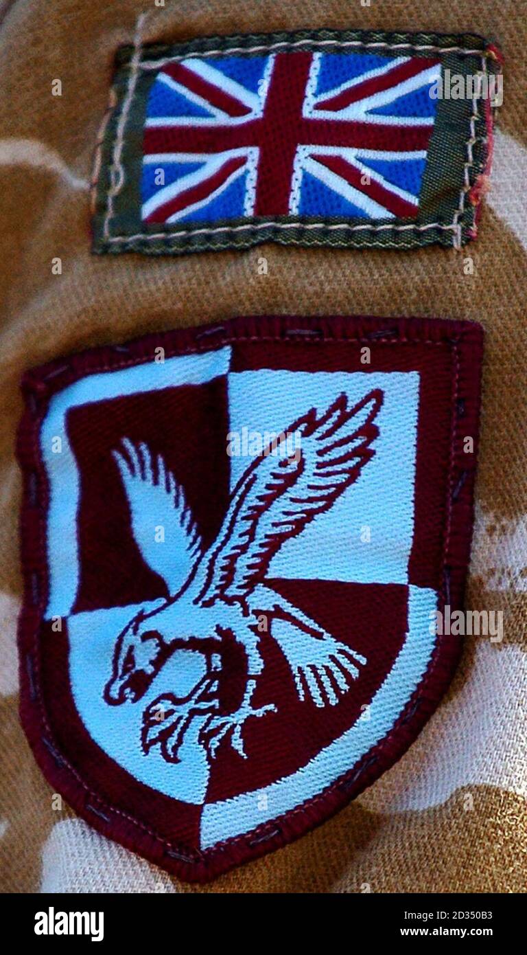 The Regimental Badge of 16 Air Assault Brigade Colchester Garrisson ...