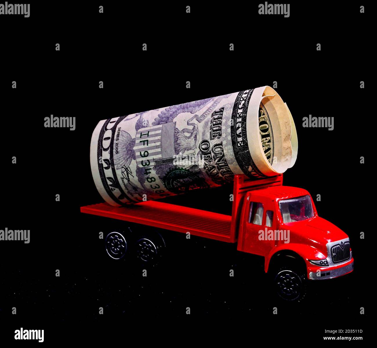 Transportation of Money Stock Photo - Alamy