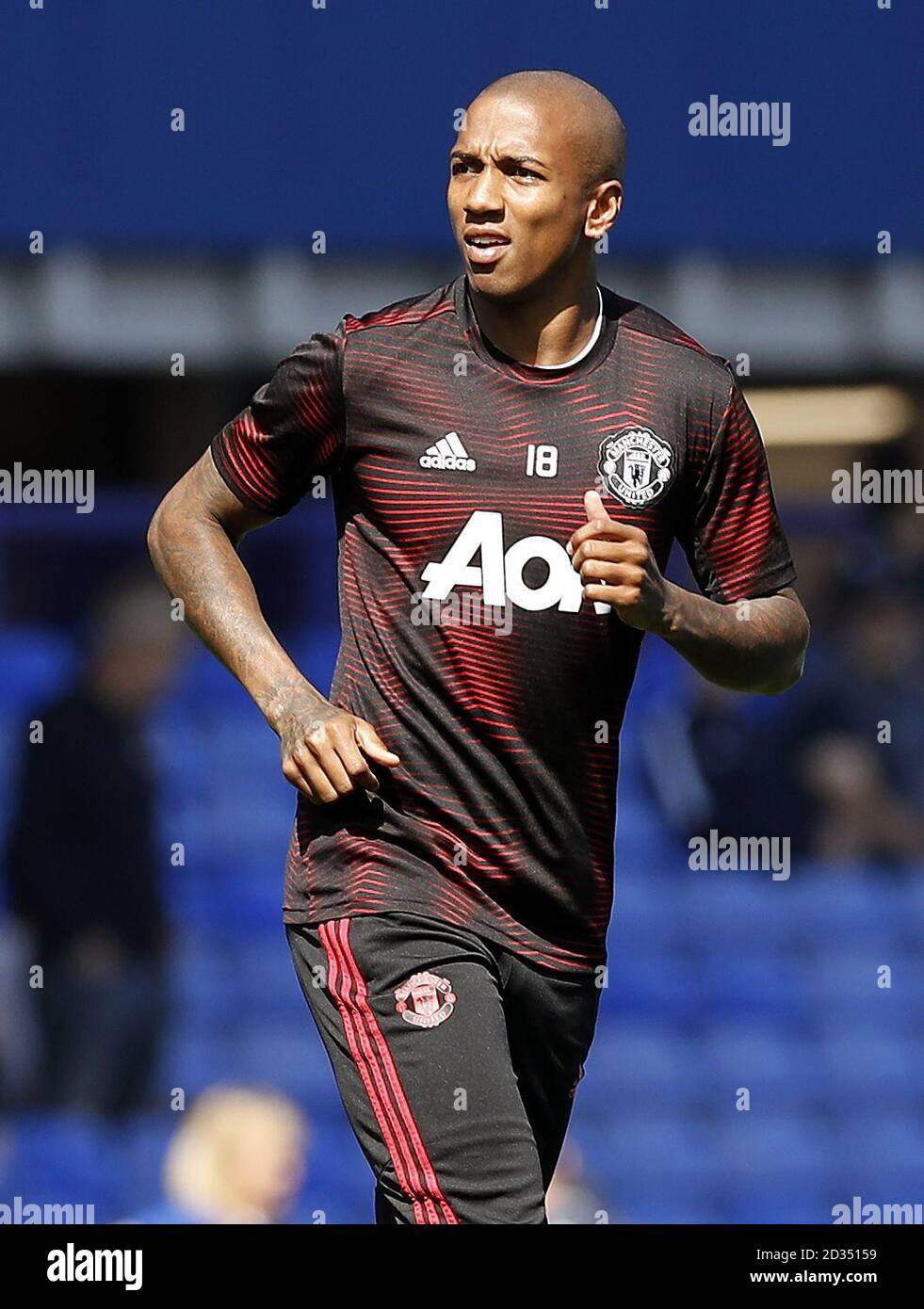 Manchester United's Ashley Young Stock Photo - Alamy