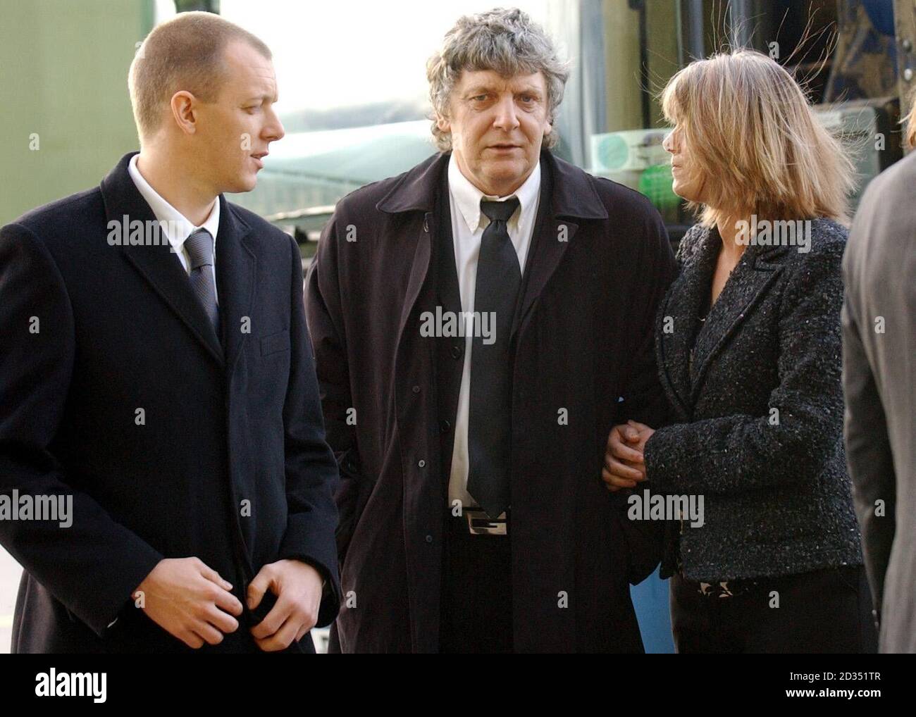 Andy Night (left) and Graham Knight (centre), the brother and father of ...