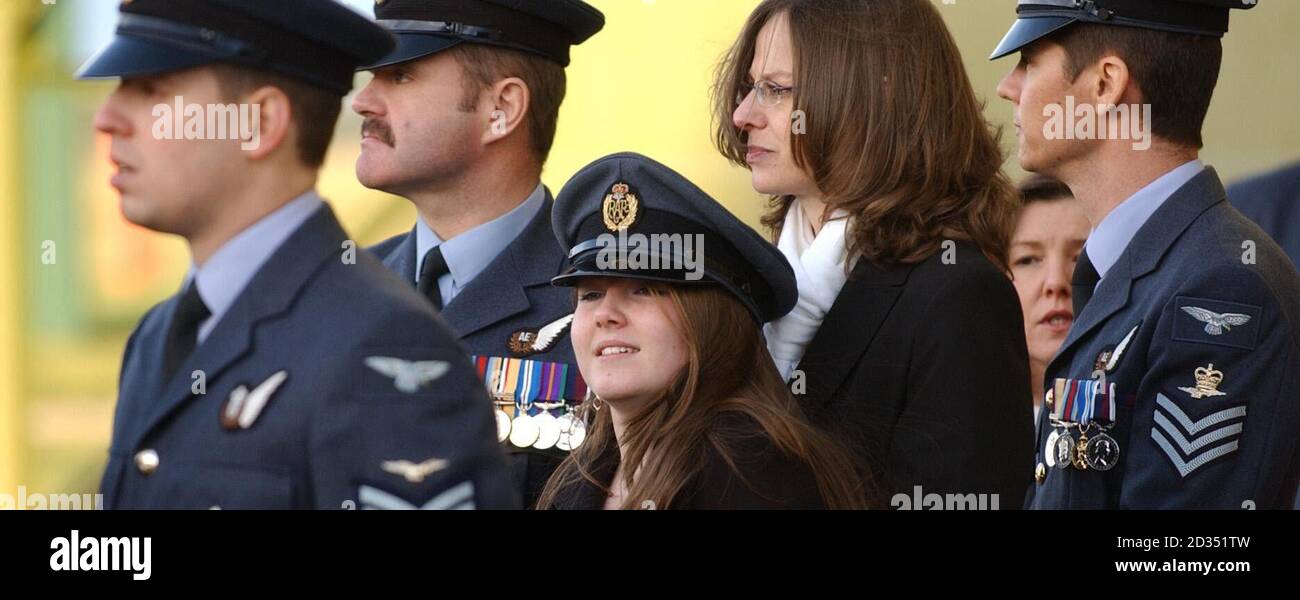 Rayna Quilliam and Angela Quilliam, the wife and daughter of Sergeant ...