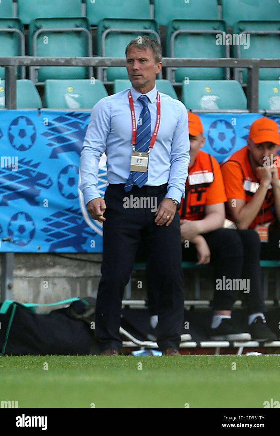 Estonia manager Martin Reim during the UEFA Euro 2020 Qualifying, Group ...