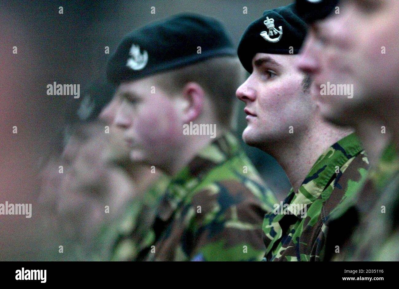 Ceremony as the 2nd Battalion Light Infantry becomes part of the ...