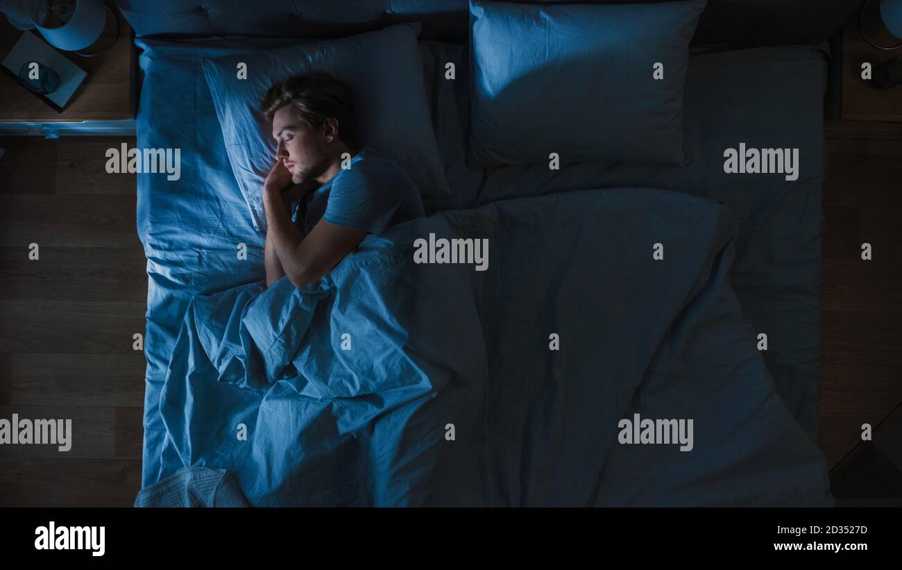 Napping man fit hi-res stock photography and images - Alamy