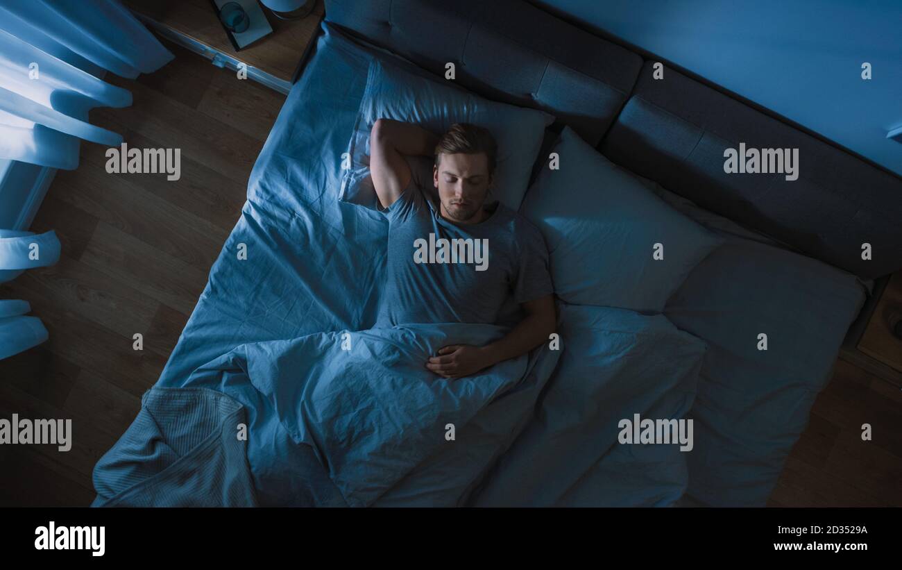 Napping man fit hi-res stock photography and images - Alamy