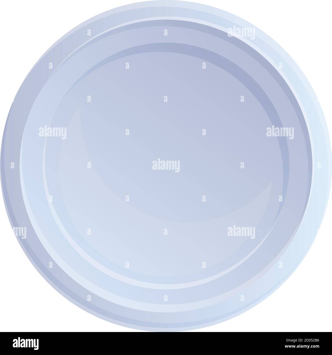 Breakfast plate icon. Cartoon of breakfast plate vector icon for web ...
