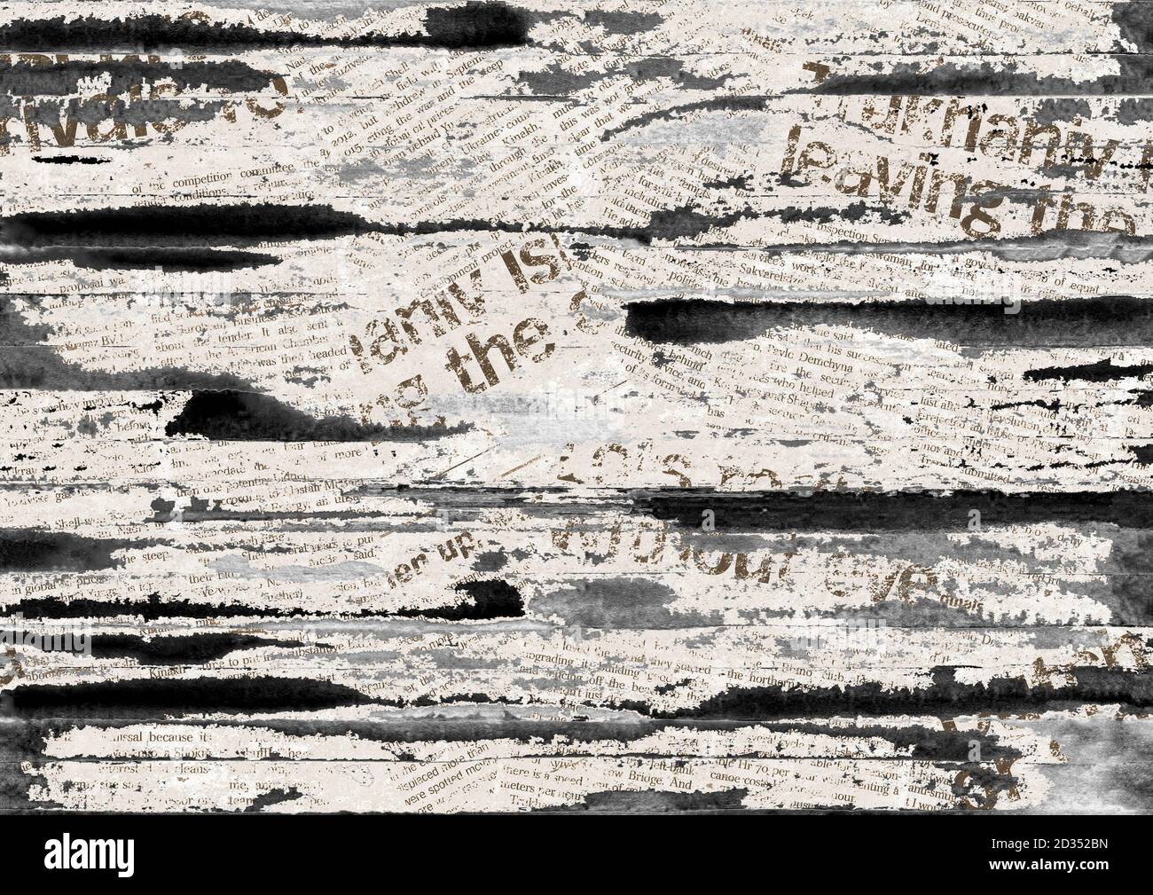 Vintage newspaper grunge background. Old newspaper texture Stock Photo ...
