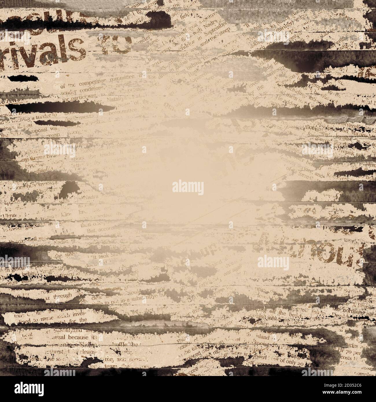 Old beige newspaper grunge background with space for text Stock Photo ...