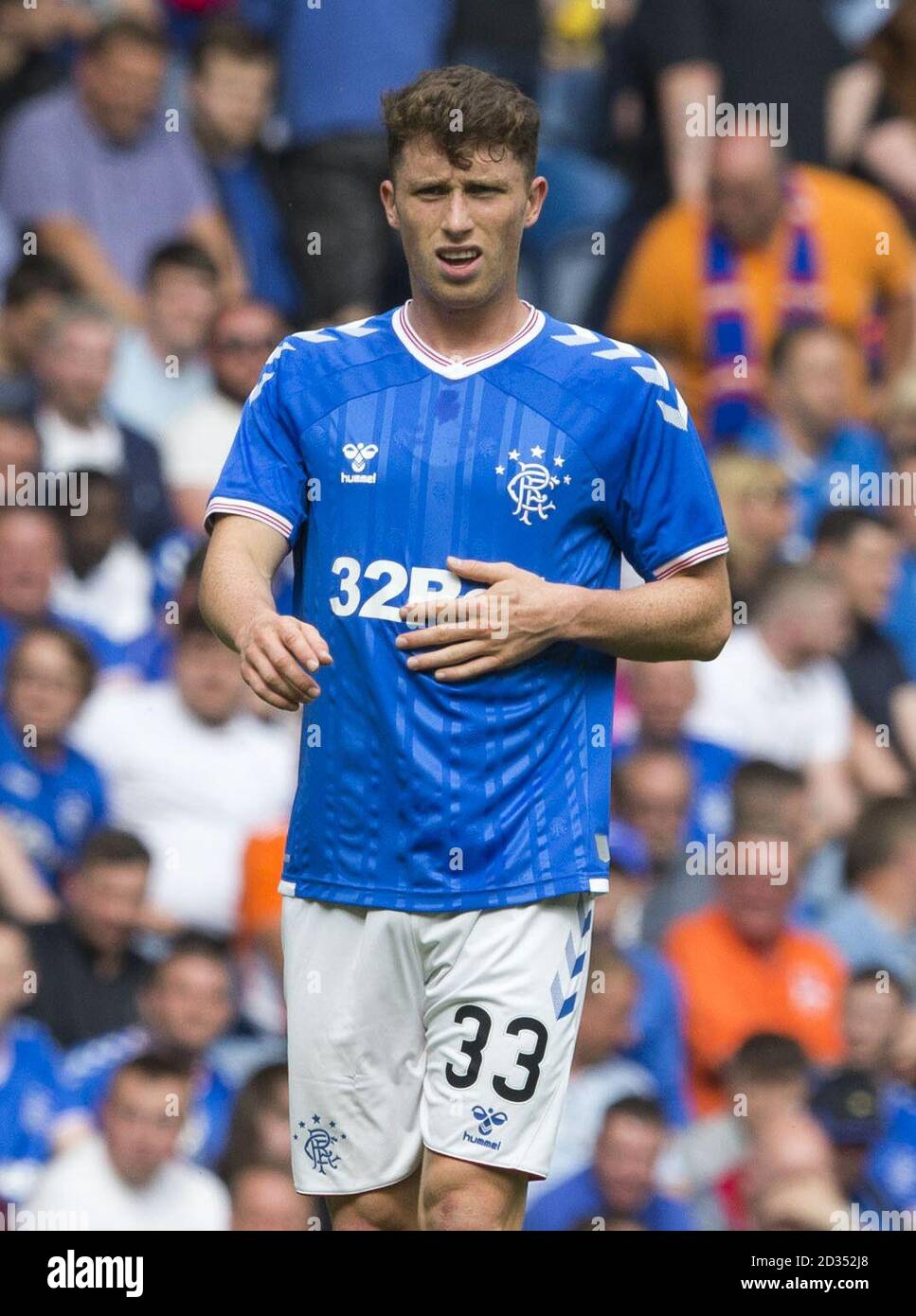 Rangers Jamie Barjonas Stock Photo - Alamy