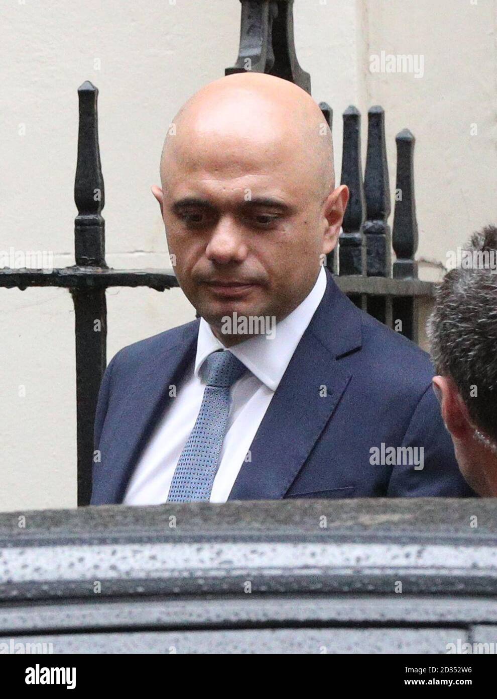 Chancellor exchequer sajid javid leaving hi-res stock photography and ...