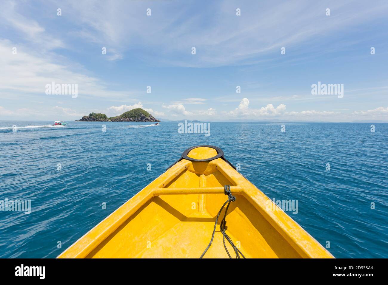 Boat trip Tioman island sea ocean holidays Stock Photo - Alamy