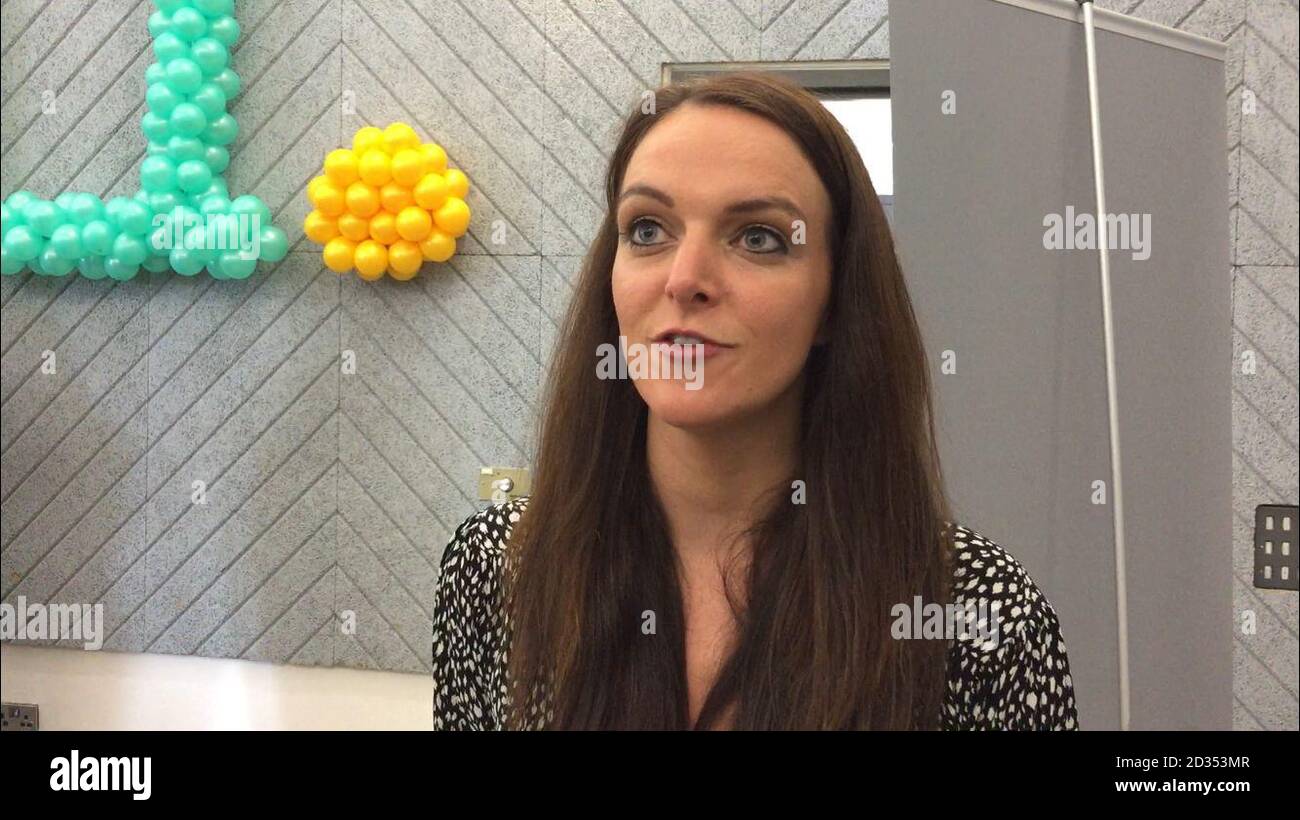 SOS Bus NI director Joanne McQuillan at an event, as A new cyber ...