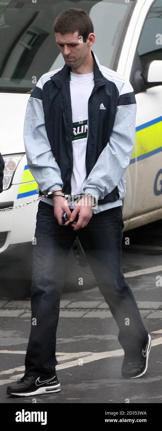 Paul Bewley enters the Bridewell Court in Dublin Stock Photo - Alamy