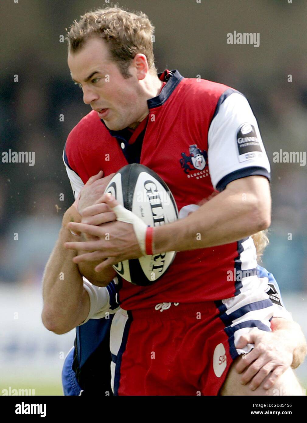 Gloucester's James Simpson-Daniel in action Stock Photo - Alamy