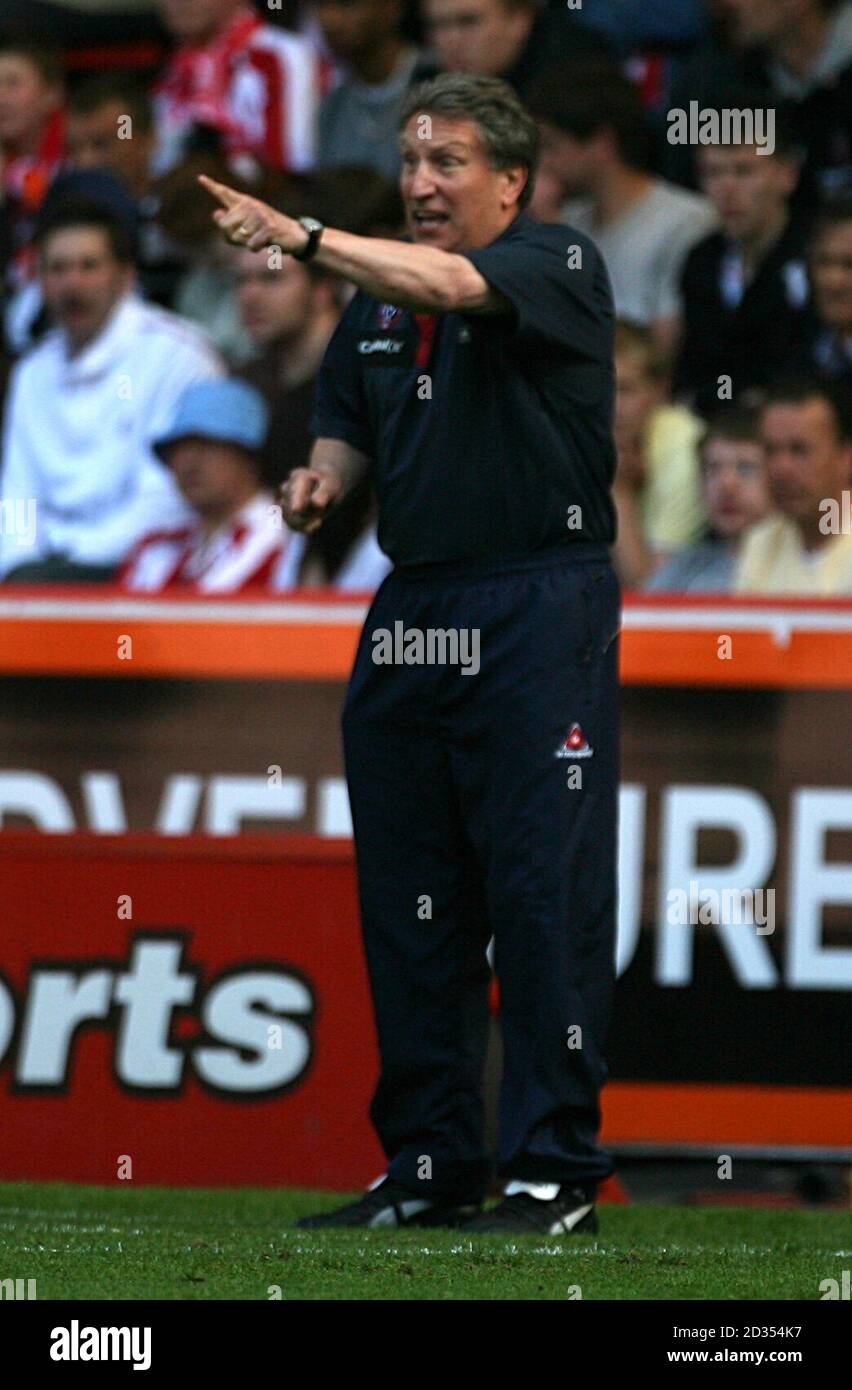 Neil Warnock, Sheffield United manager Stock Photo - Alamy