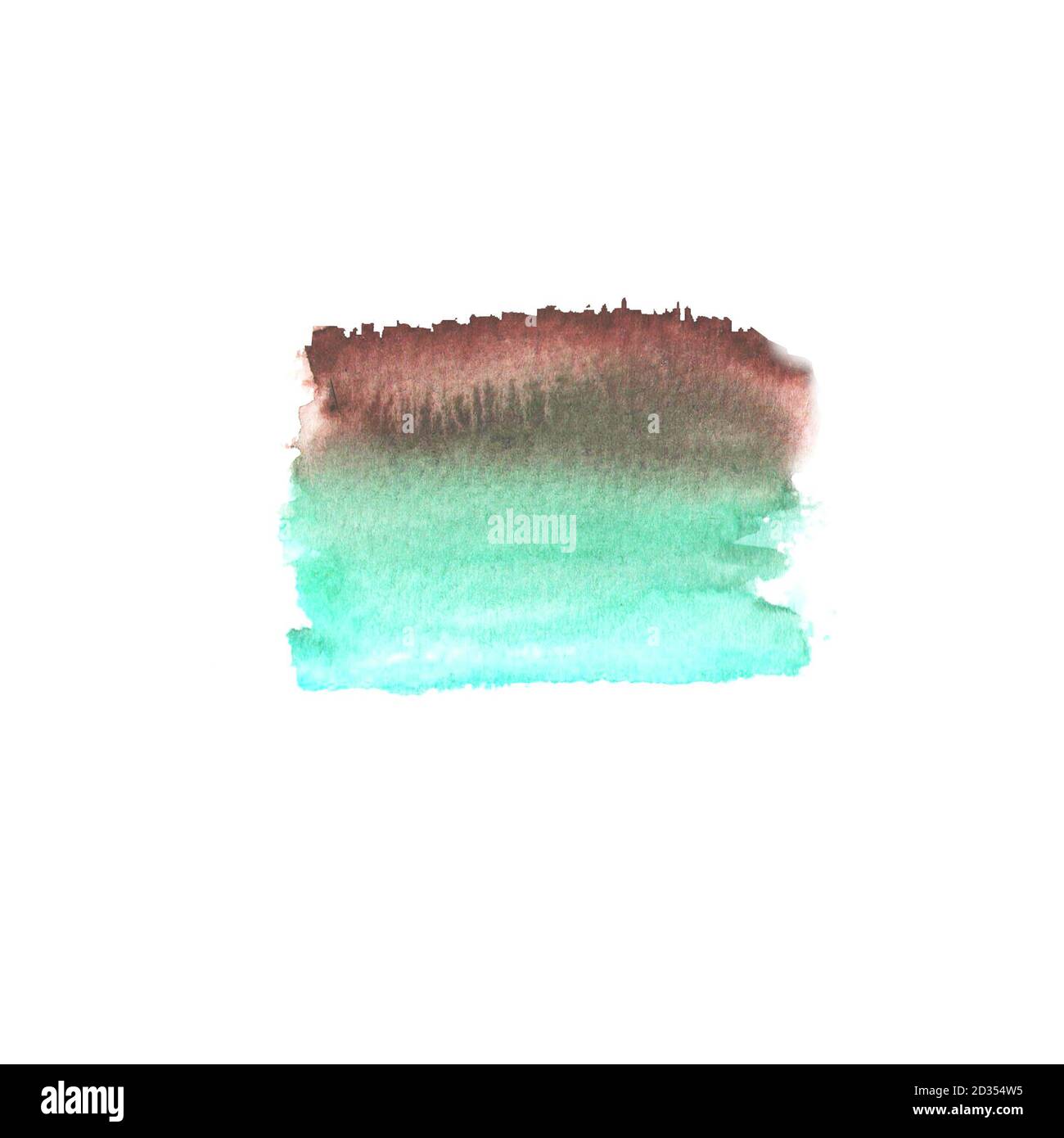 Abstract watercolor hand drawn colorful stain. Watercolor design ...