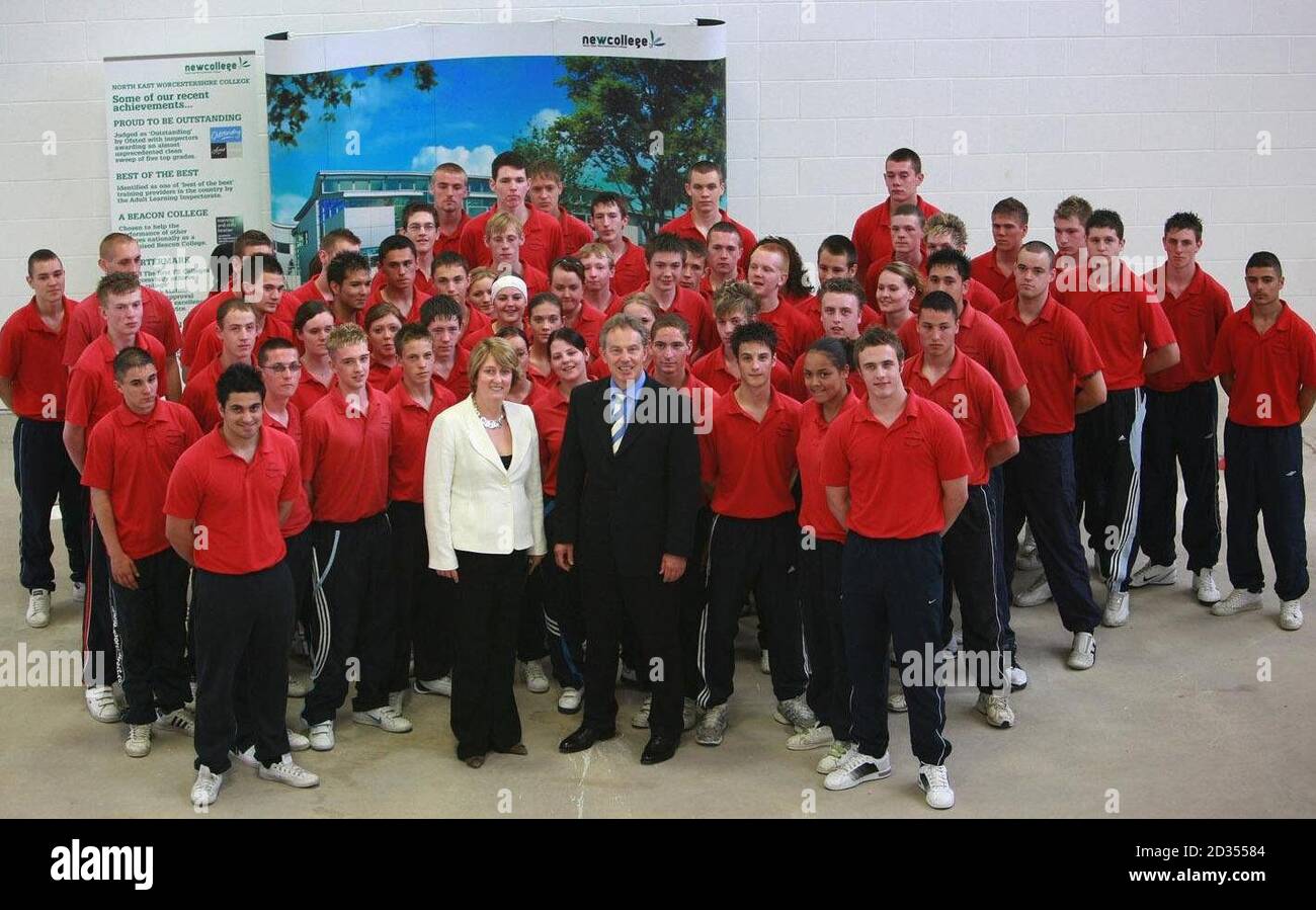 New sports centre on redditch campus worcestershires hi-res stock ...