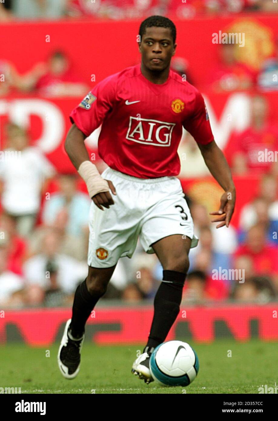 Patrice Evra, Manchester United Stock Photo - Alamy