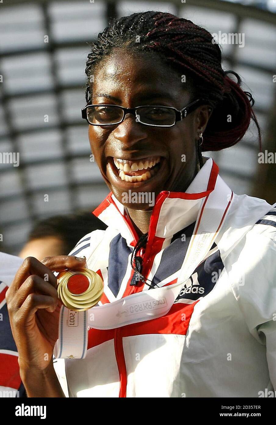 Great Britain's Gold and Silver Medal winners in the 400metres World ...