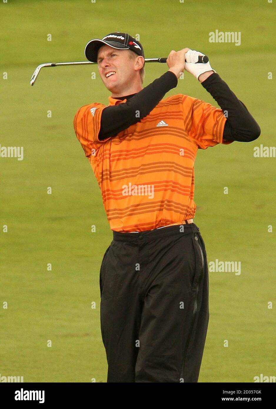 David Lynn on the first during the Johnnie Walker Championship at ...