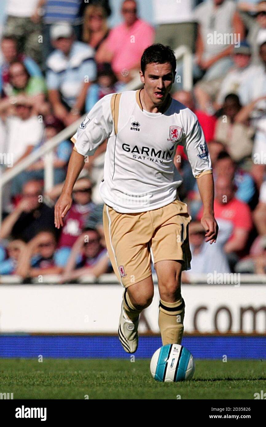 Stewart Downing, Middlesbrough Stock Photo - Alamy