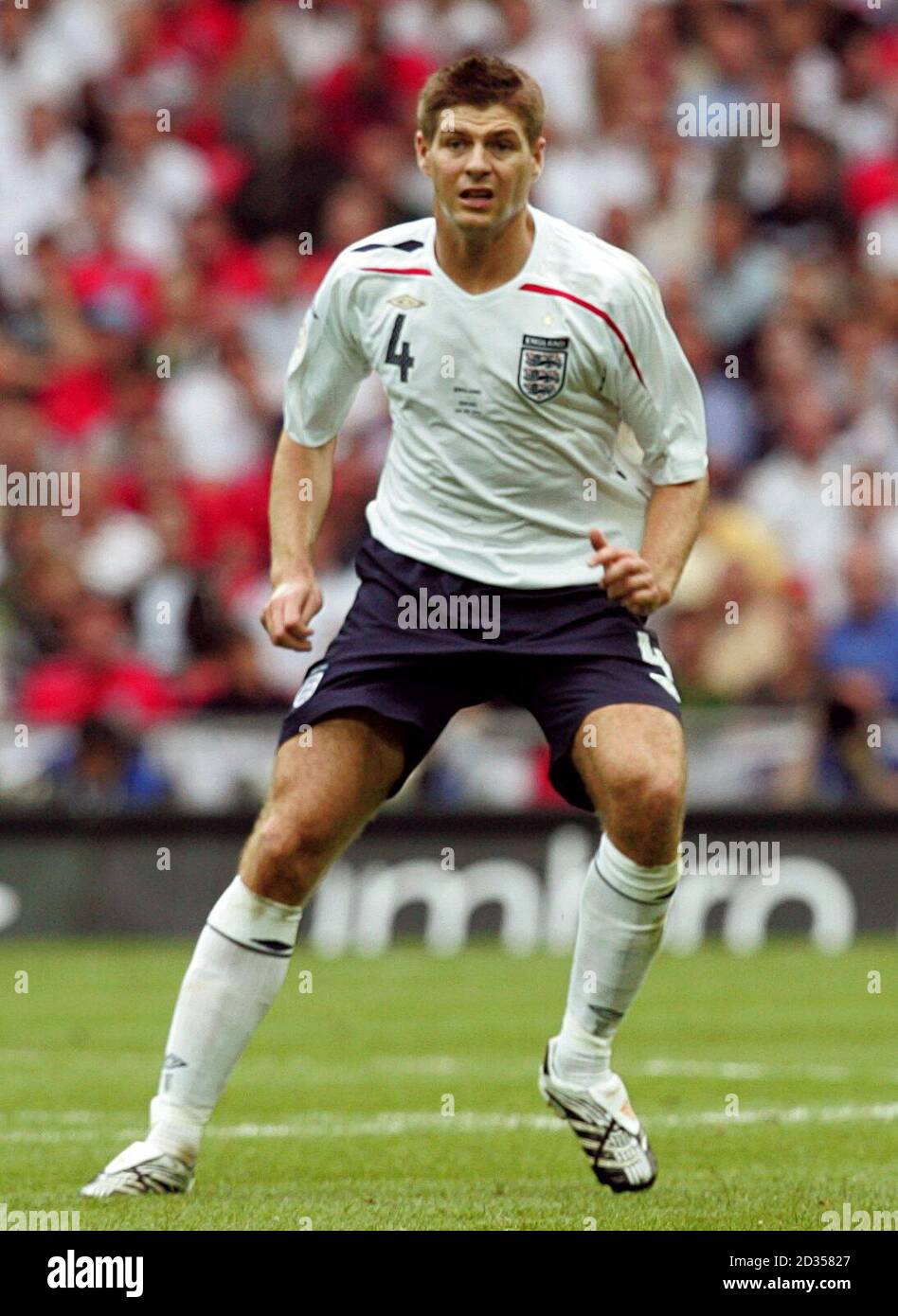Steven Gerrard, England Stock Photo - Alamy