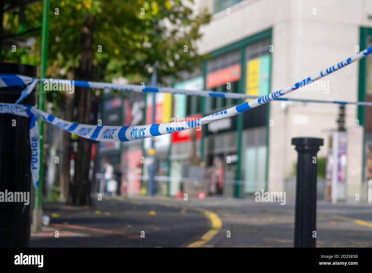 Police tape uk hi-res stock photography and images - Alamy
