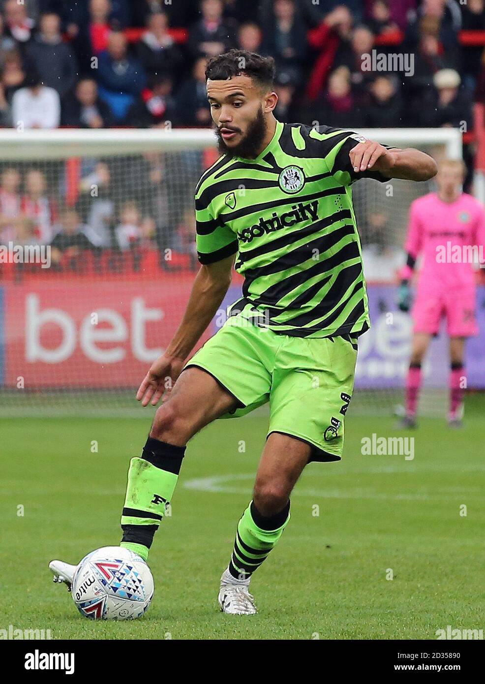 Forest Green Rovers' Dominic Bernard Stock Photo - Alamy