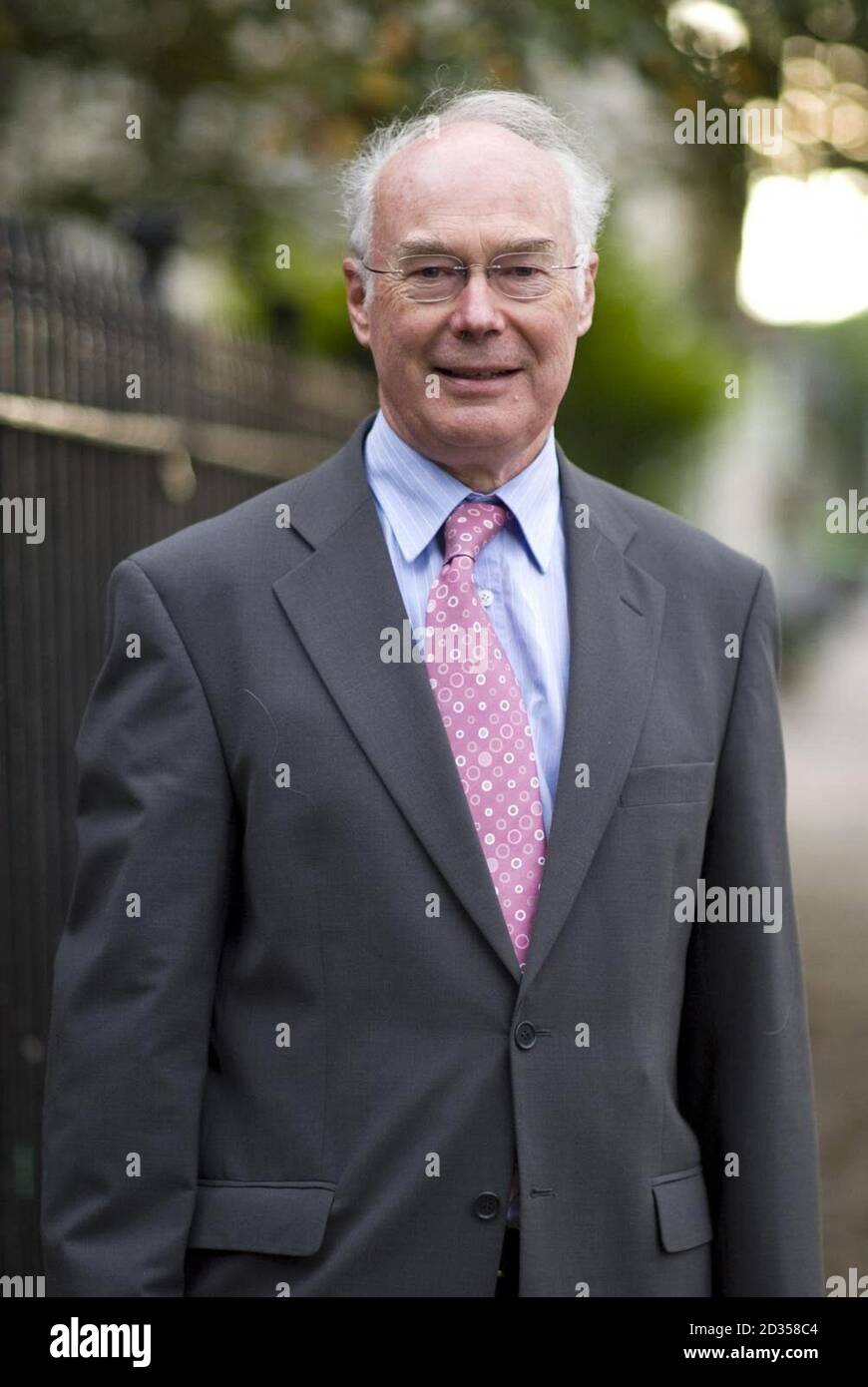 Winner of the Nobel Prize for Medicine, Sir Martin Evans, in Cambridge ...