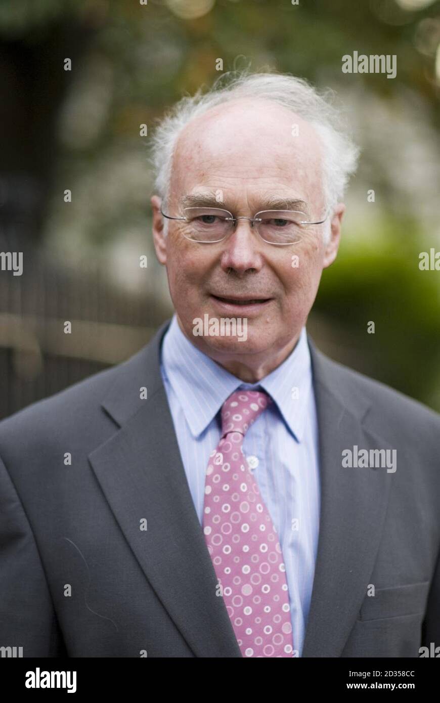 Winner of the Nobel Prize for Medicine, Sir Martin Evans, in Cambridge ...