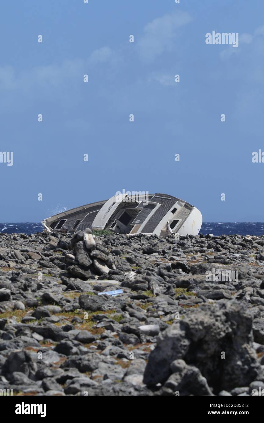 Caribbean Island Klein Curacao Stock Photo - Alamy