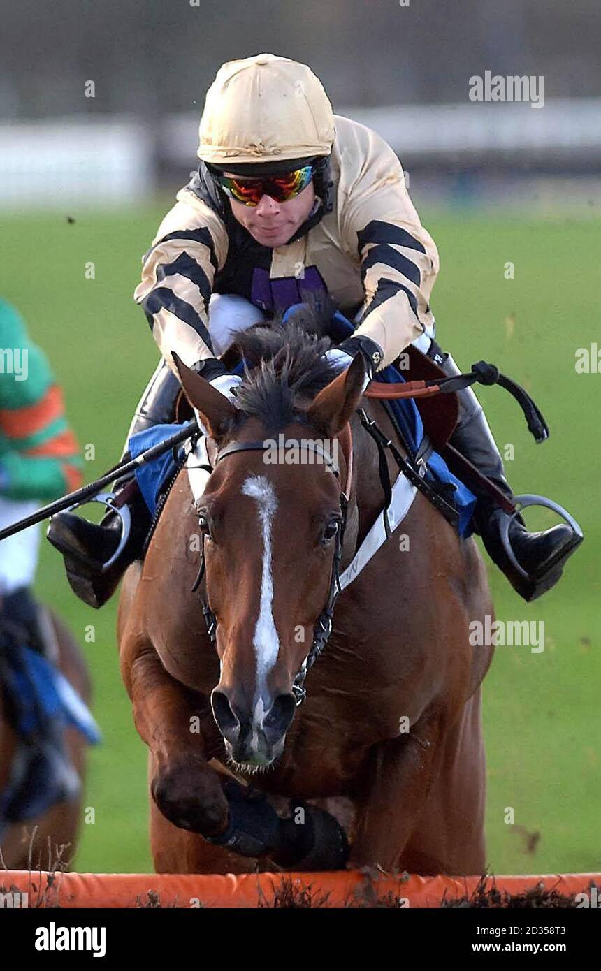 Bramham hall novices hurdle wetherby racecourse hi-res stock ...