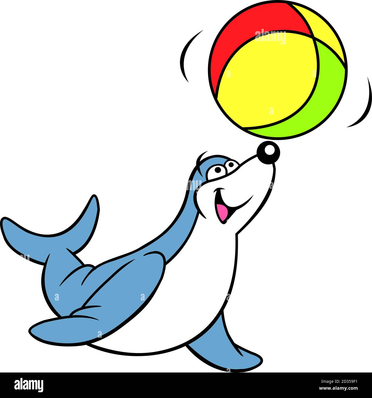 Seal balancing act hi-res stock photography and images - Alamy