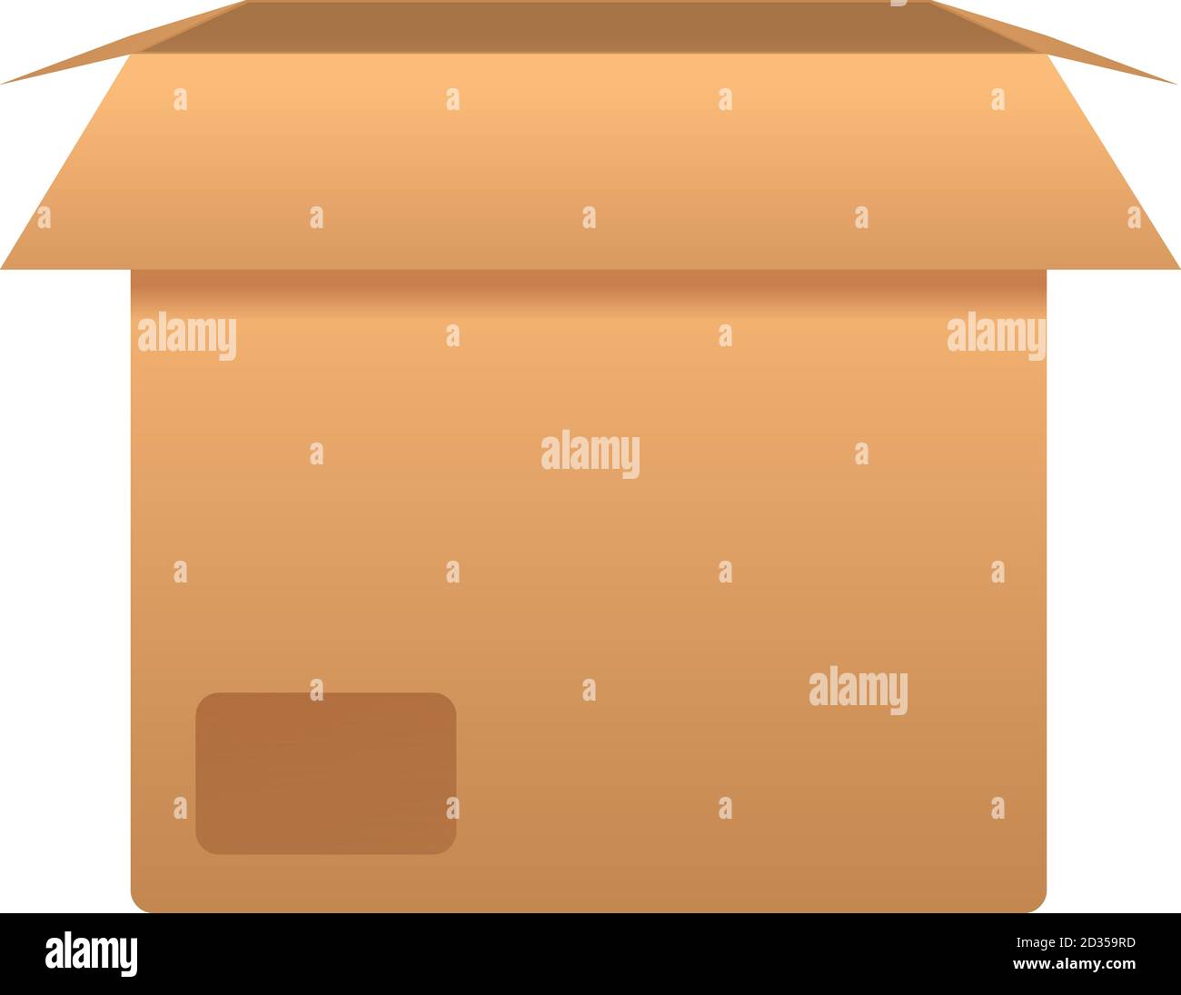 Warehouse box icon. Cartoon of warehouse box vector icon for web design ...