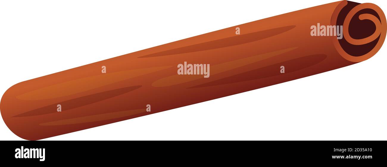 Cinnamon icon. Cartoon of cinnamon vector icon for web design isolated ...