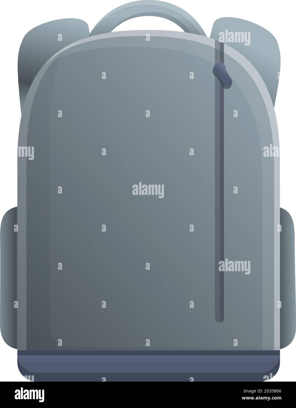 School laptop backpack icon. Cartoon of school laptop backpack vector ...