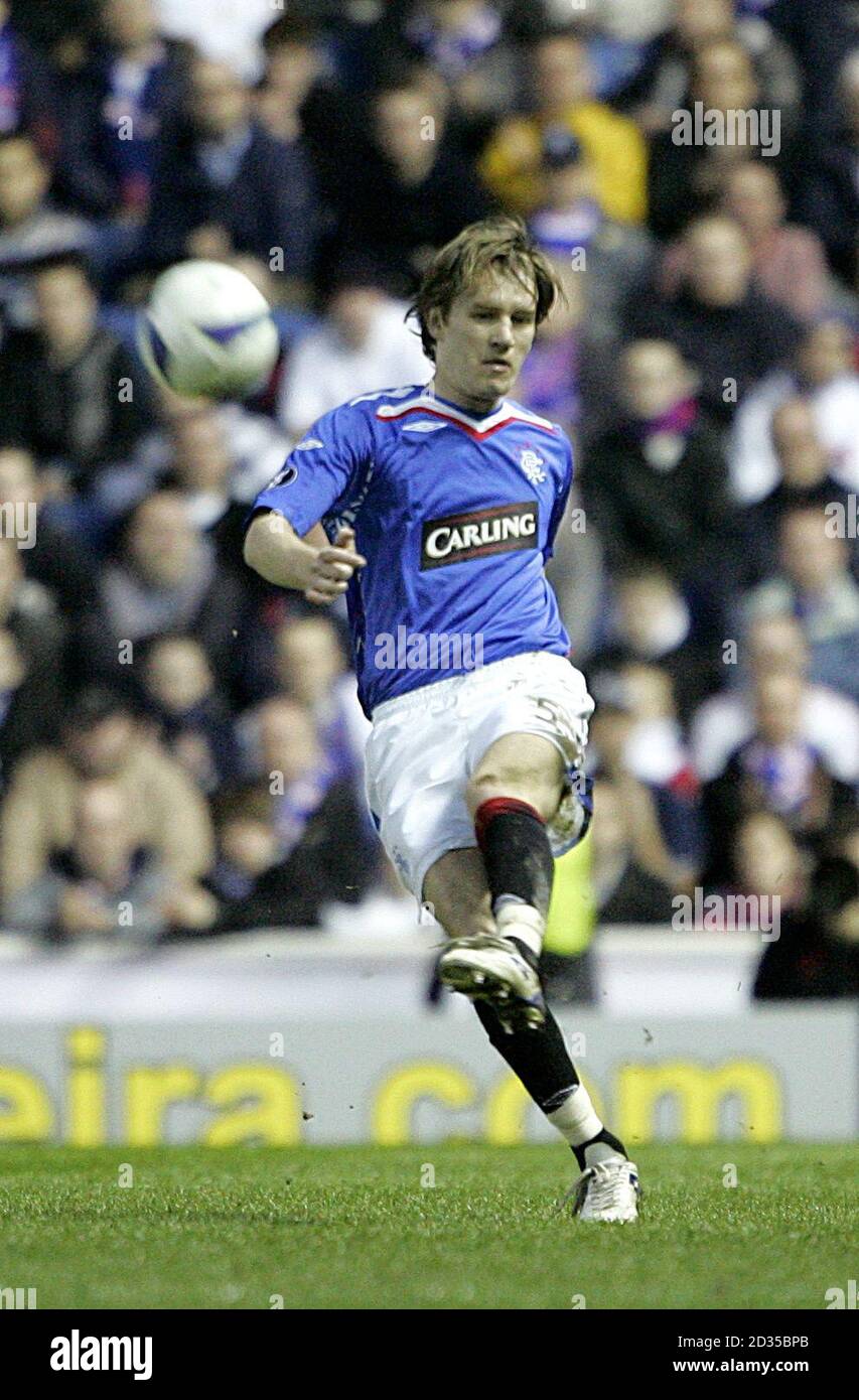 Sasa Papac, Rangers Stock Photo - Alamy