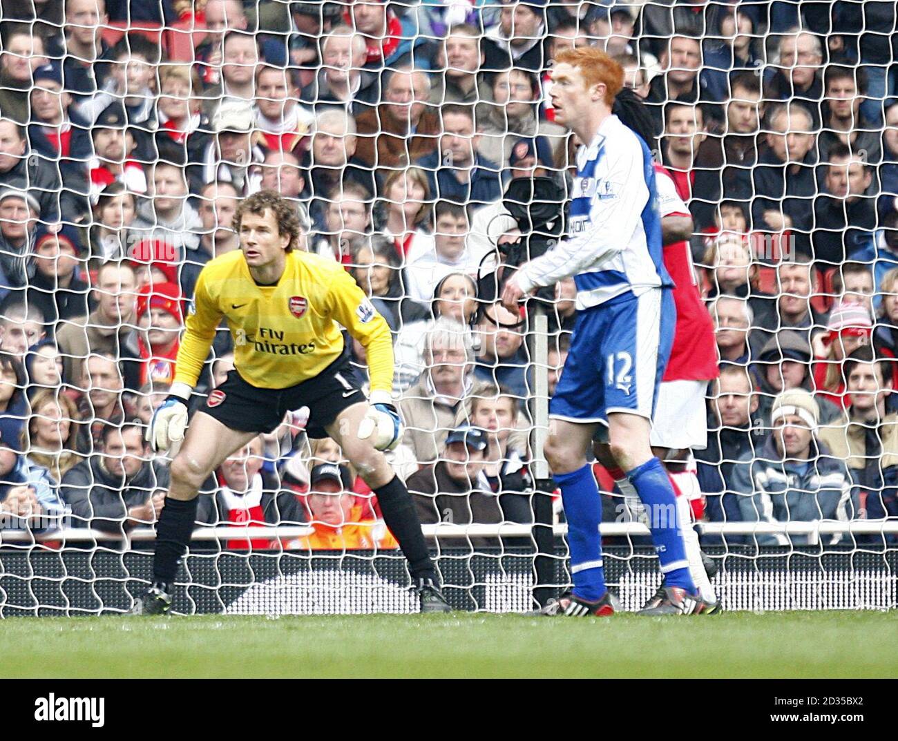 Arsenal goalkeeper Jens Lehmann (l Stock Photo - Alamy