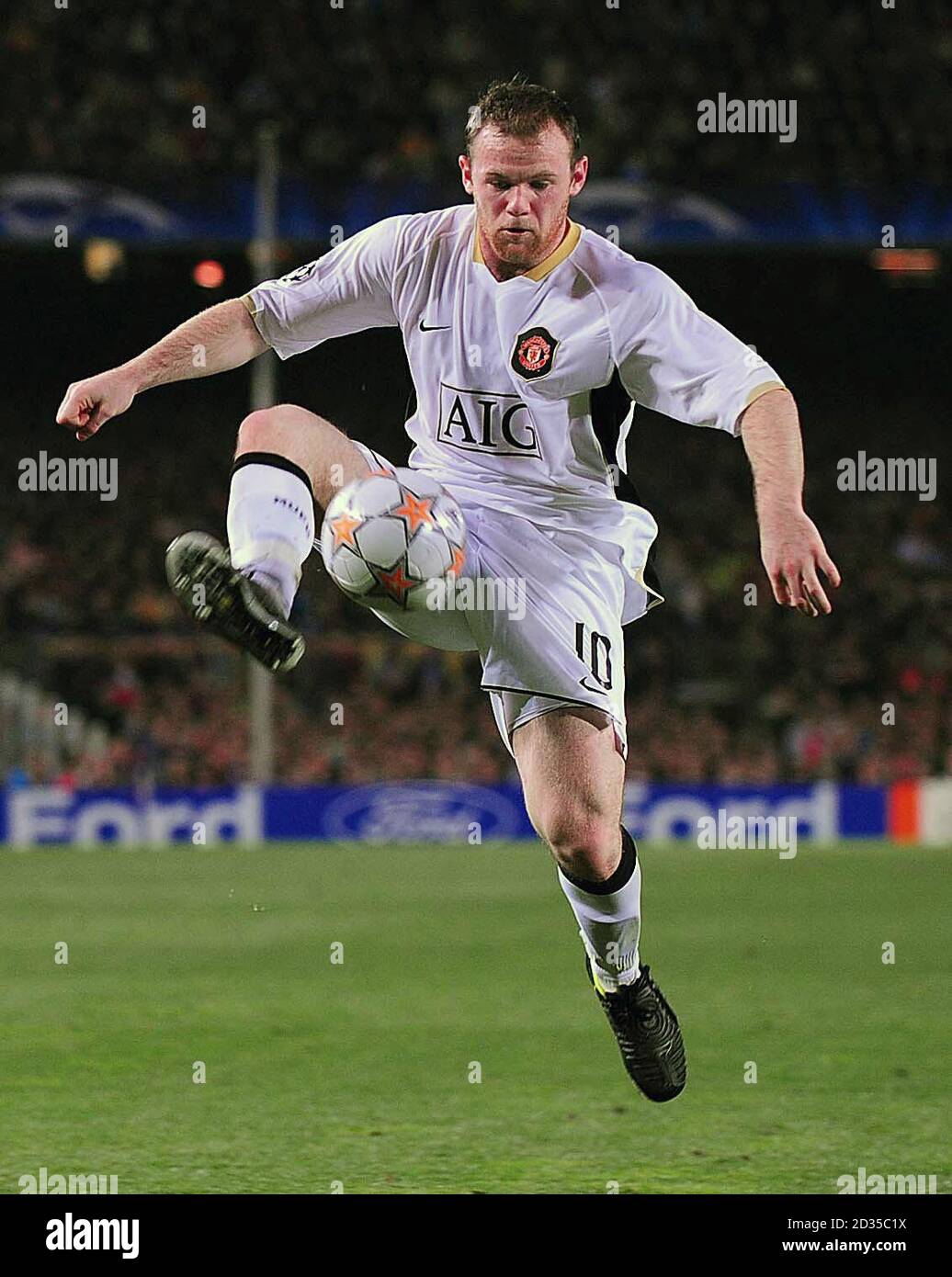 Manchester United's Wayne Rooney during the UEFA Champions League Semi ...