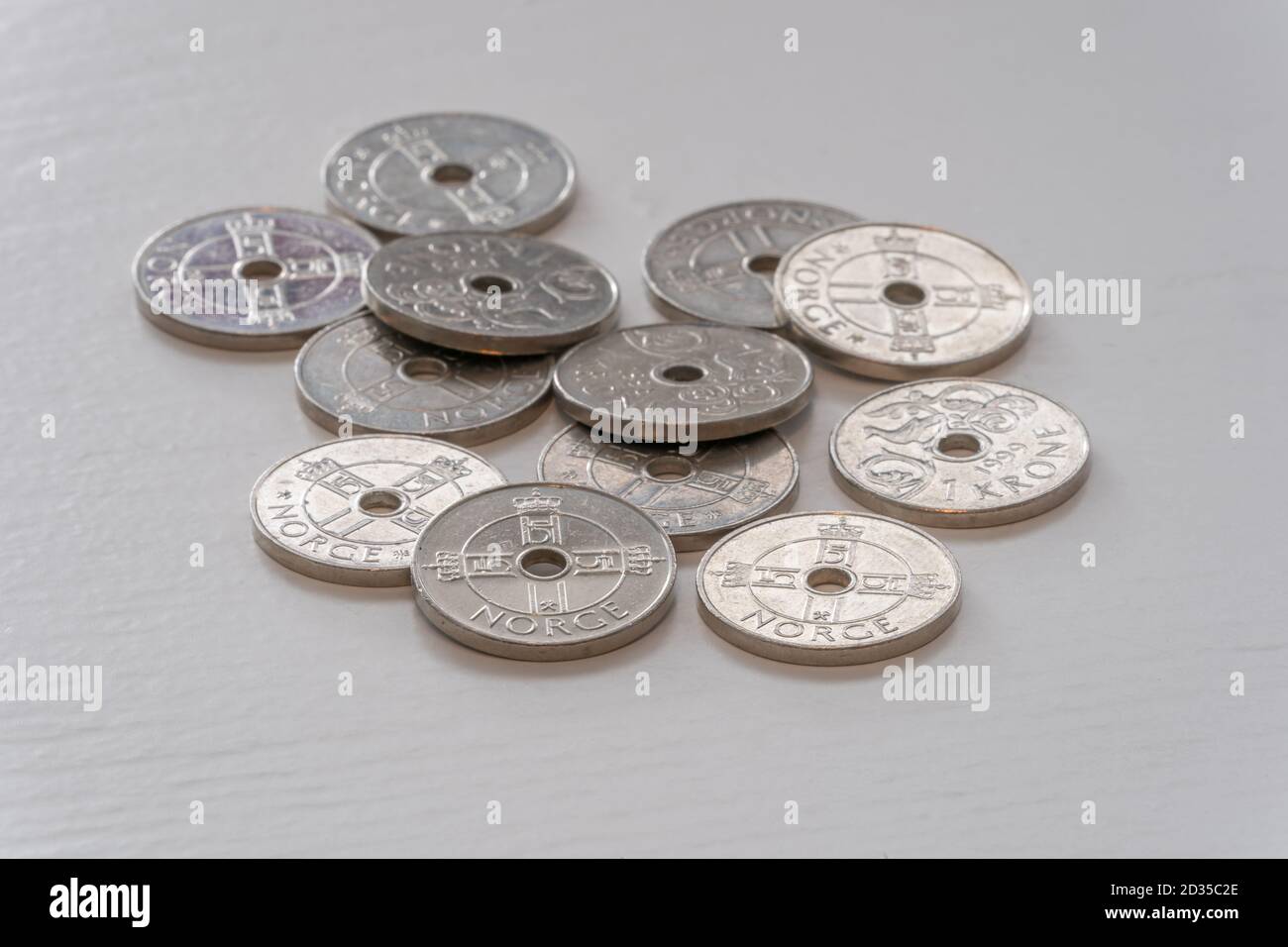 Norwegian coins hi-res stock photography and images - Alamy