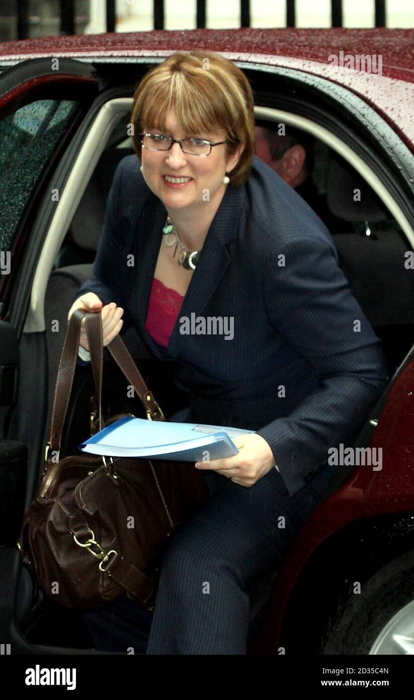 Home Secretary Jacqui Smith arrives for the cabinet meeting at Downing ...