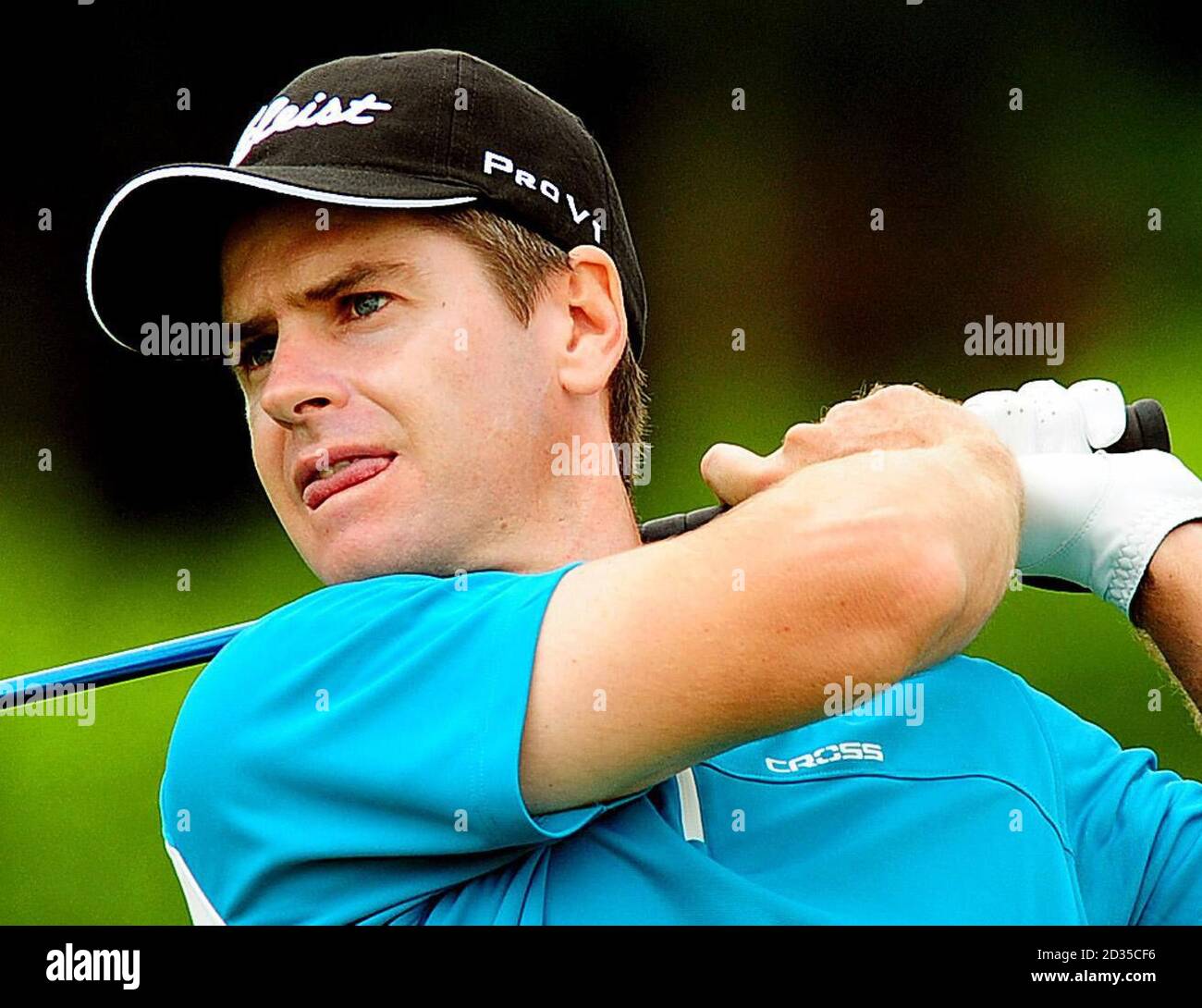 Australia's Scott Strange during Round Three of the 2008 Celtic Manor ...
