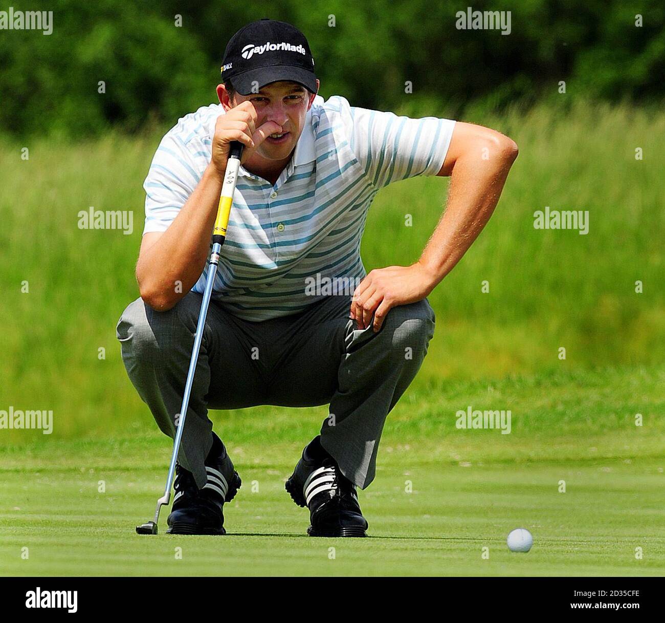 England's Sam Little during Round Three of the 2008 Celtic Manor Wales ...